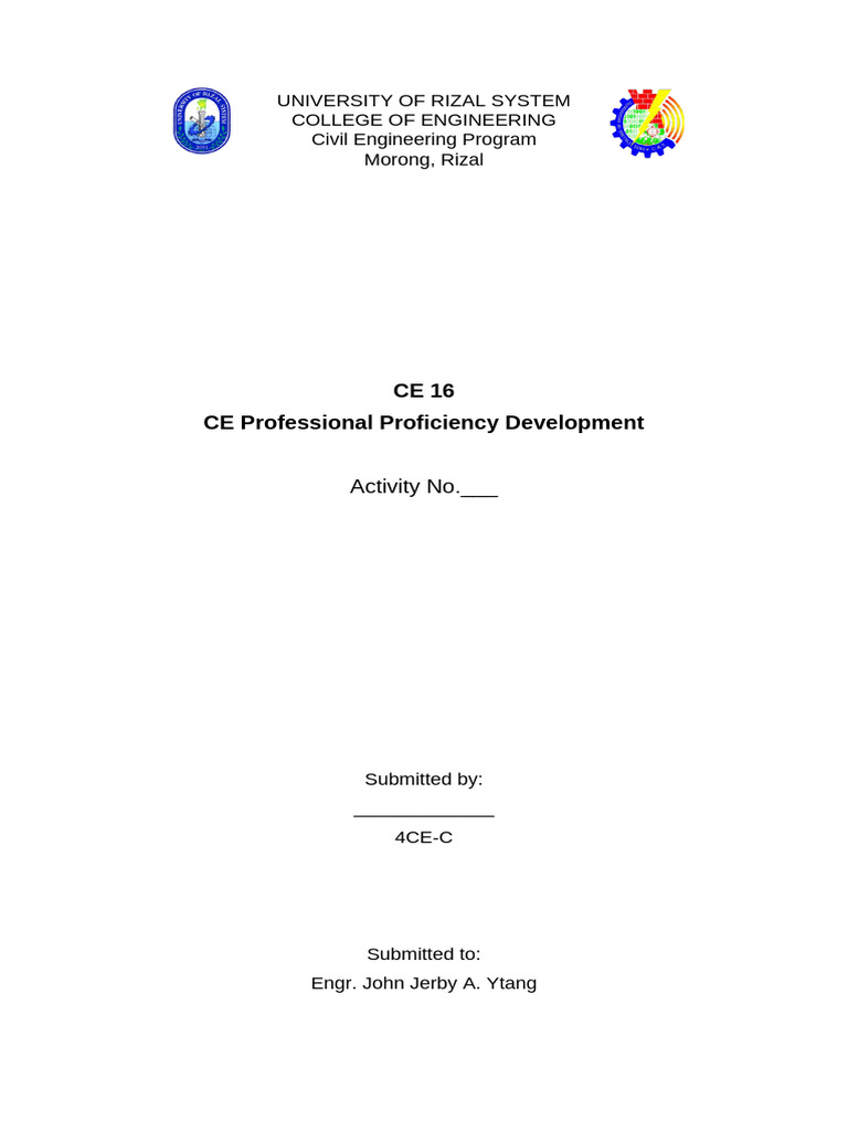 CE16 Front Page | PDF
