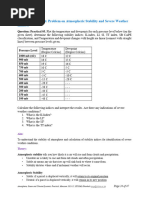 Pasquill Stability Classes Guide | PDF | Meteorological Phenomena ...