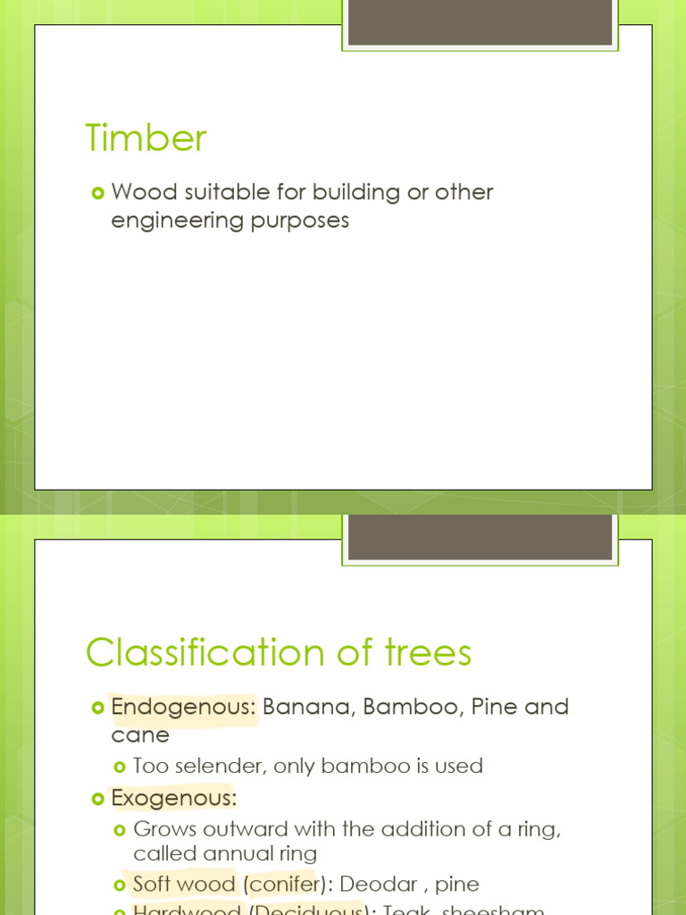 Wood & Timber | PDF | Wood | Plywood