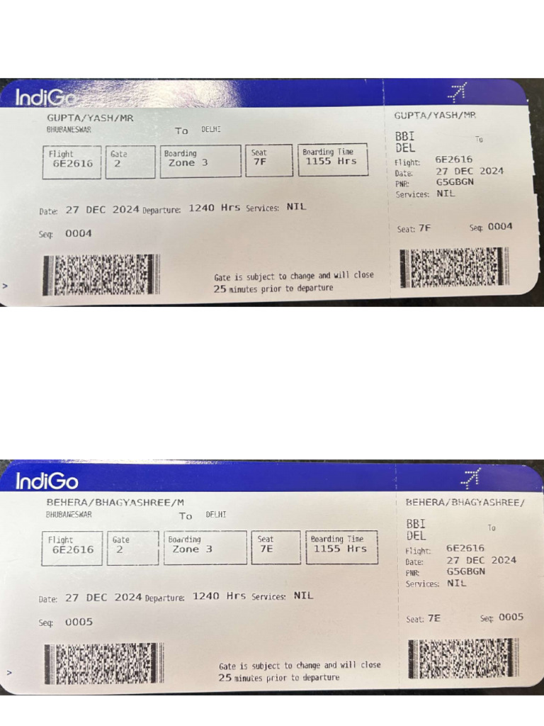 BBI-Del Boarding PAss | PDF