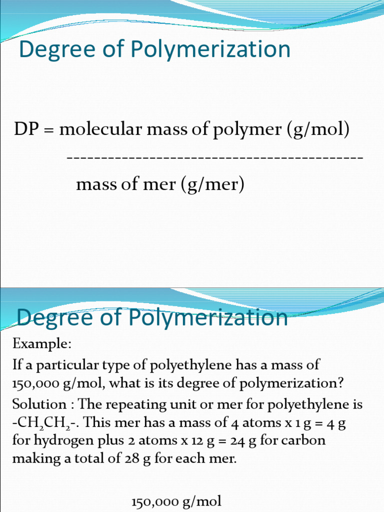 Polymers 2 | PDF