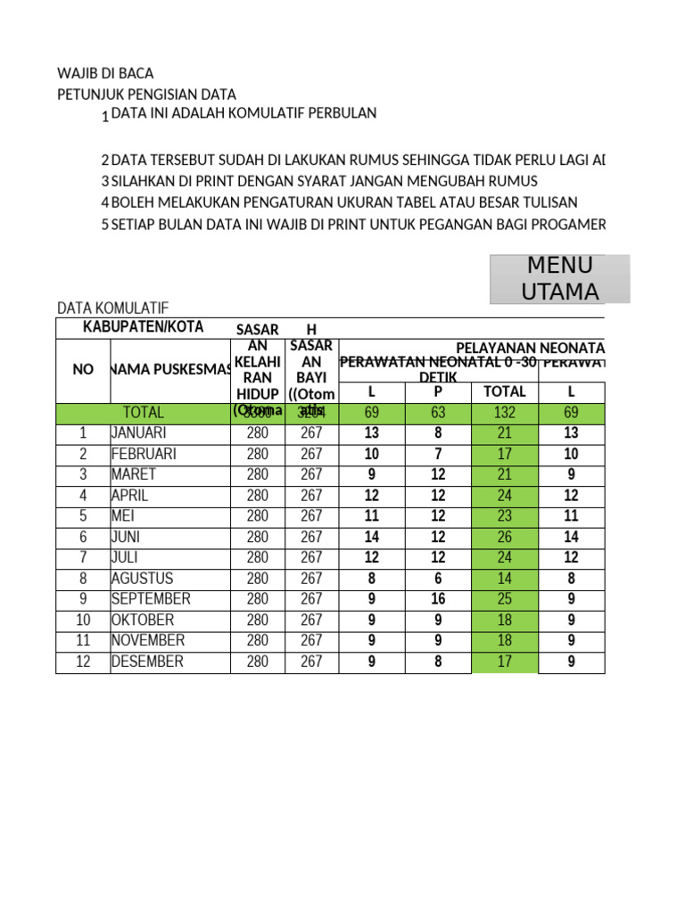 2024 Rekap Laporan Anak | PDF
