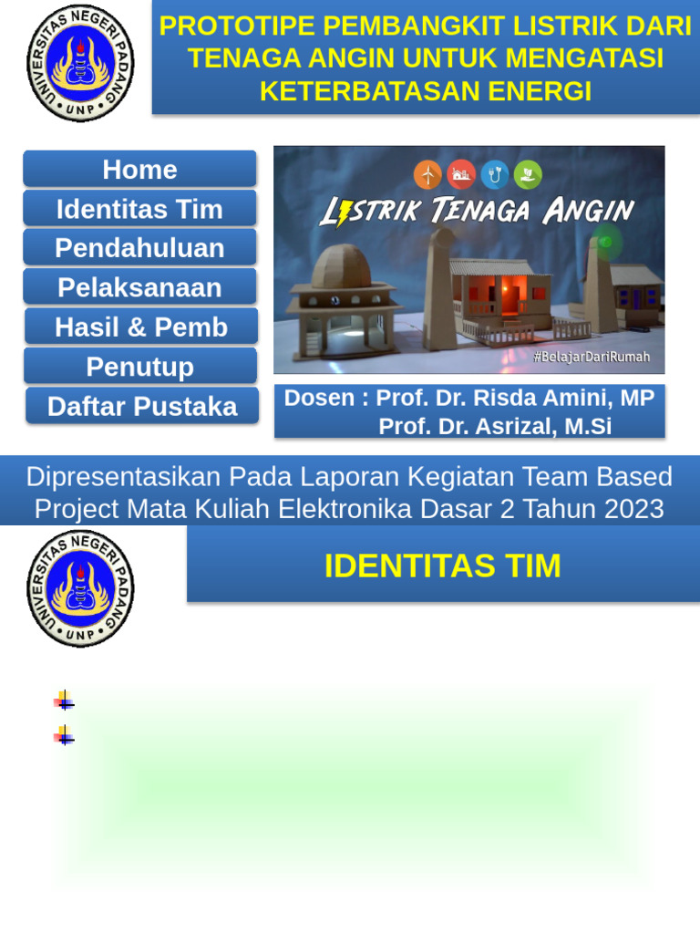 Format Produk Team Based Project ED 2 2023 | PDF