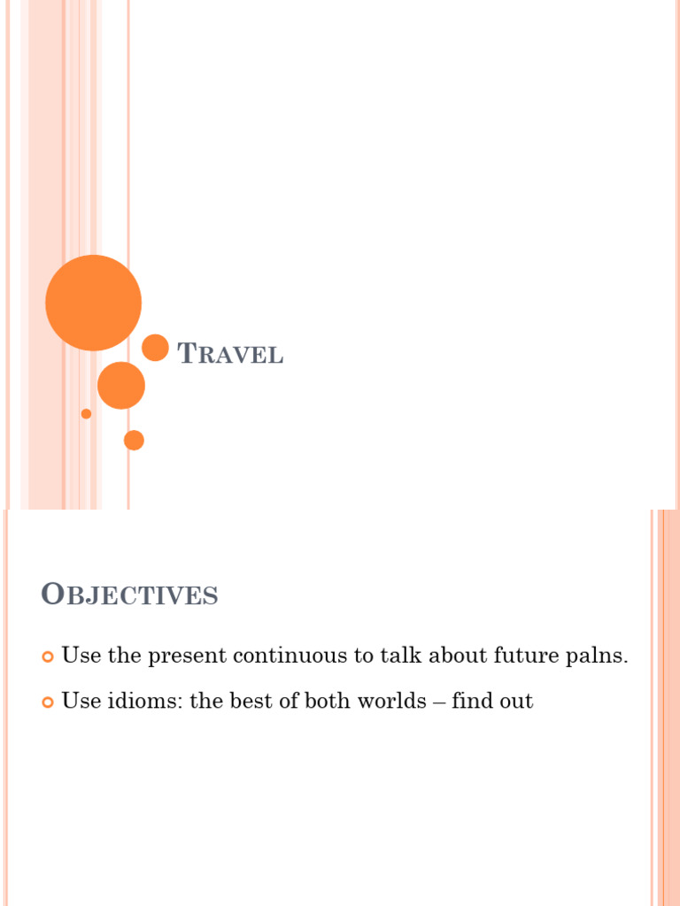 Travel | PDF