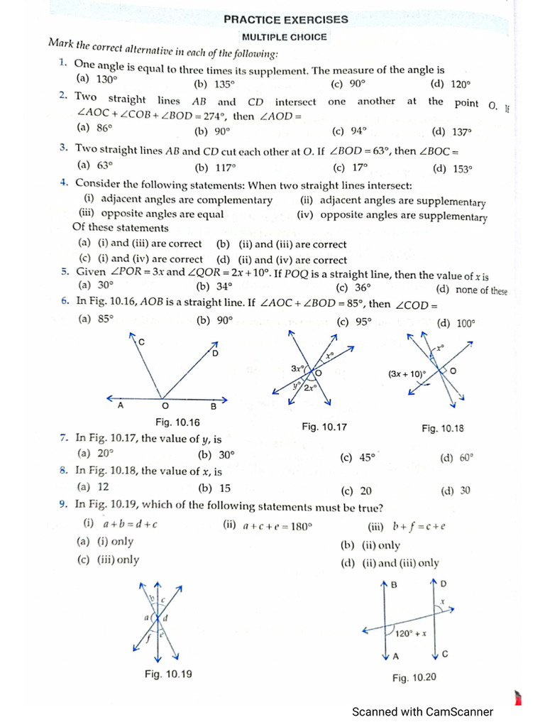 Ch-6 Assignment (9th) | PDF
