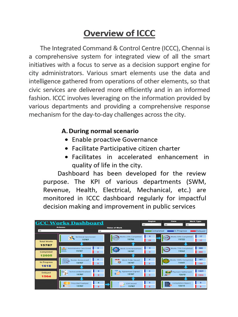 Overview Of Iccc Pdf Flood Expense