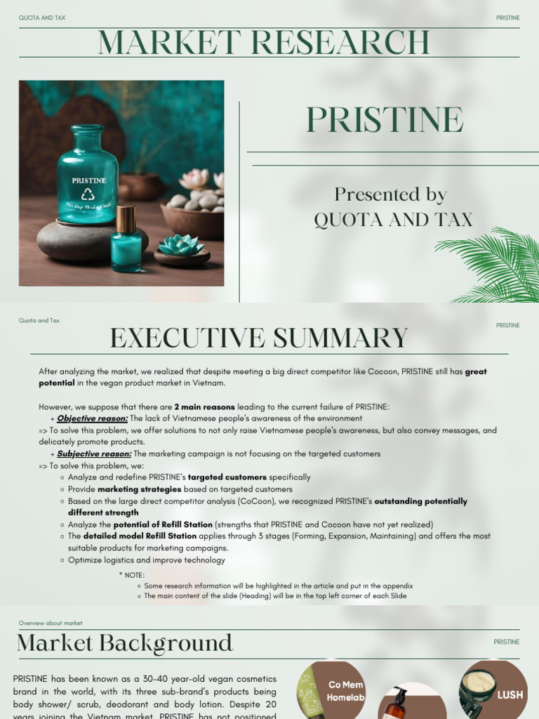 Solving Case Problem - Pristine | PDF | Brand | Consumer Behaviour