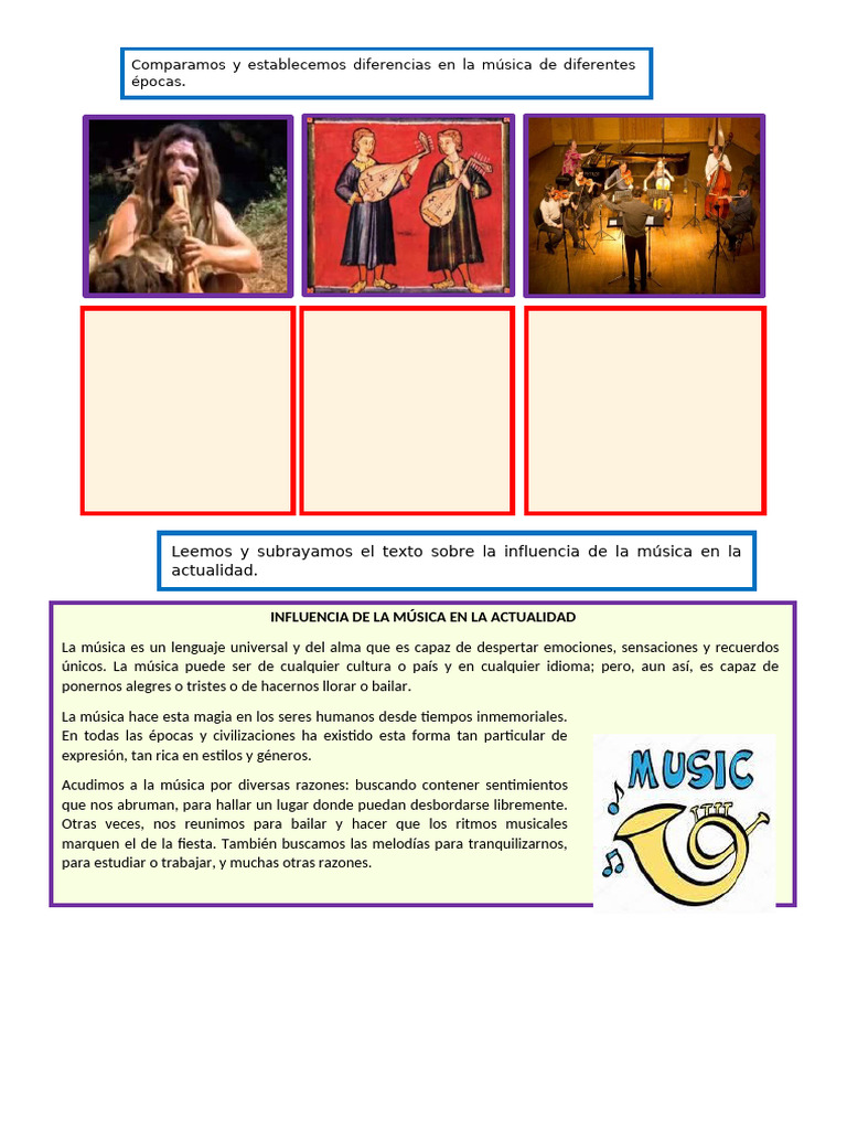 Influencia y características de la música actual | PDF | Ritmo | Bailes