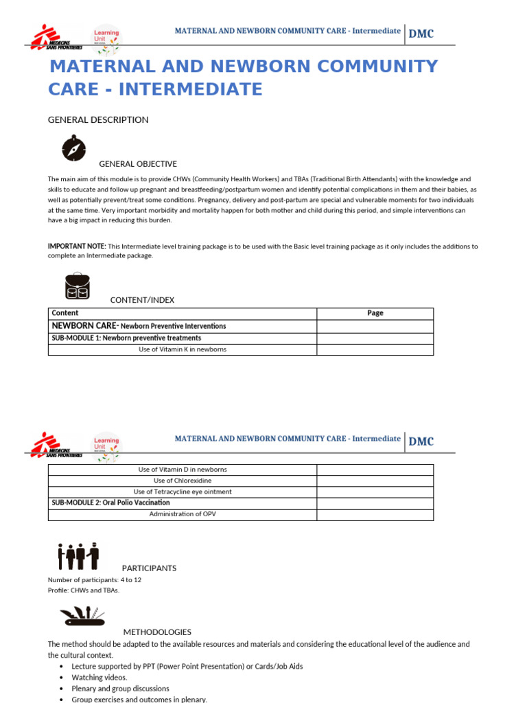 08.02.01. Module - Desc - Lesson - Plan - DMC - MNBC - Intermediate ...