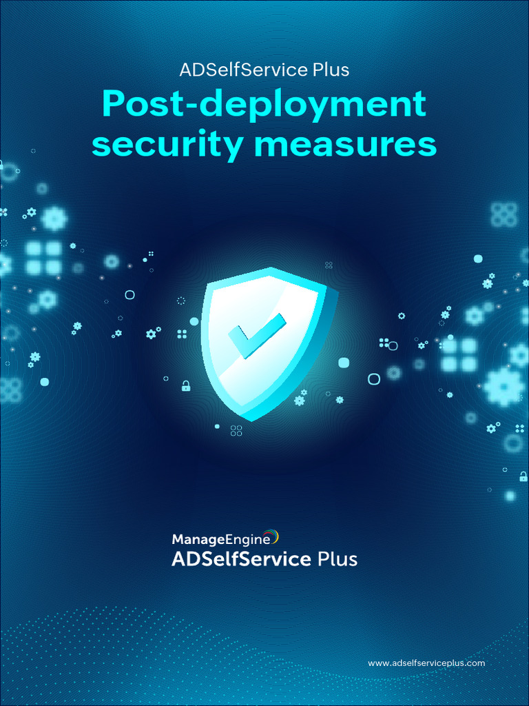 adselfservice-plus-post-deployment-security-measures | PDF | Transport Layer Security | World ...