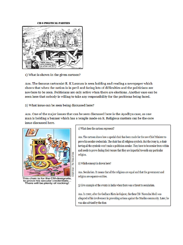 Pol SC Picture Based Questions | PDF