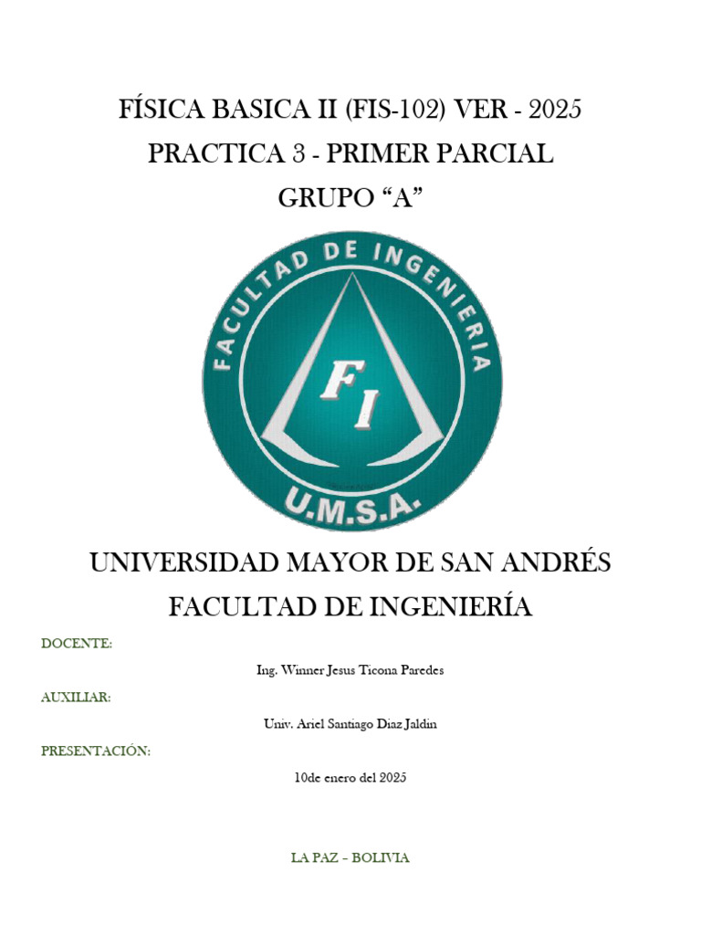Practica 3 P1 Fis-102 Ver2025 | PDF | Sonido | Frecuencia