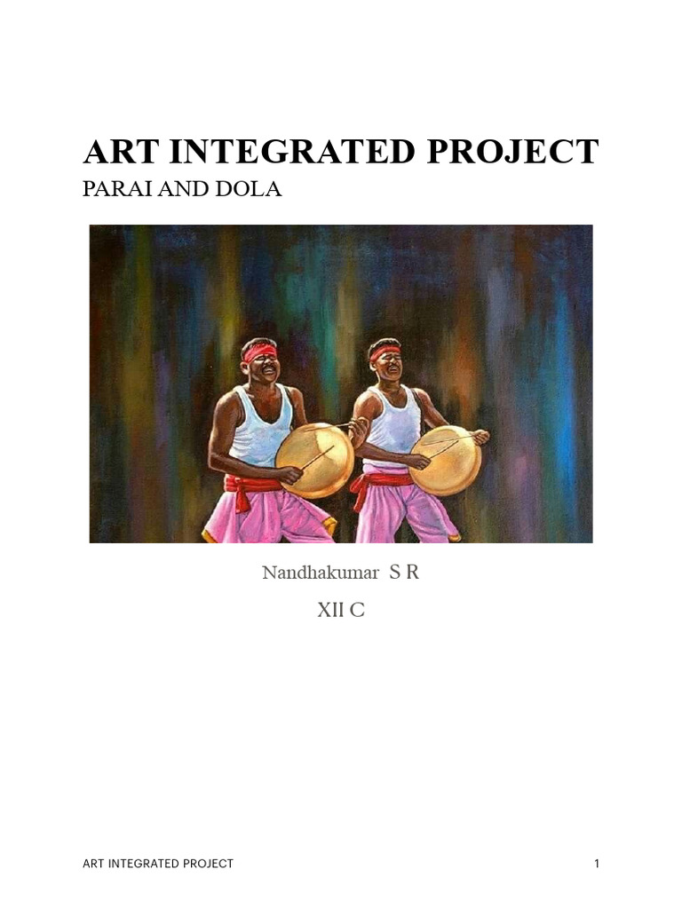 Dolu and Parai: Cultural Drum Insights | PDF | Drum | Dances