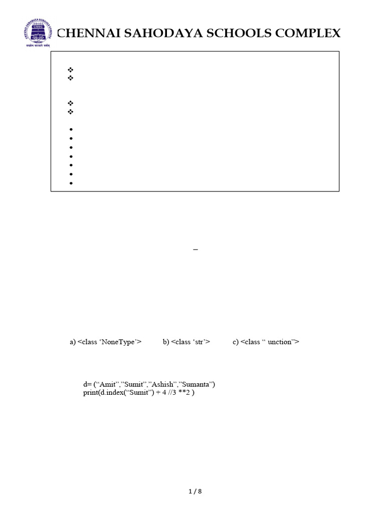 Class 12 - Computer Science (083) | PDF | Computer Network | Computing