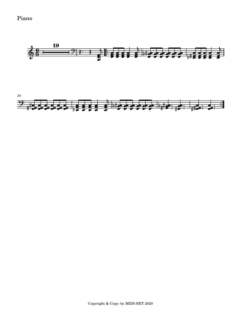 Snowman Final Piano | PDF