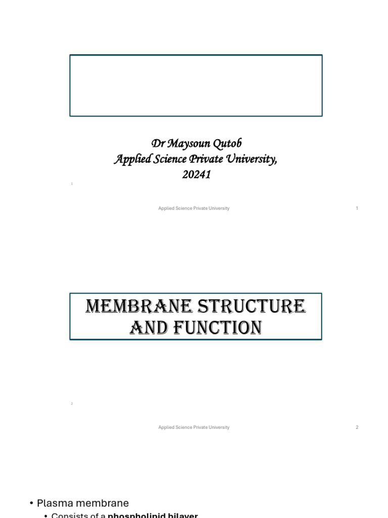 bio final 7.1 | PDF | Cell Membrane | Phospholipid