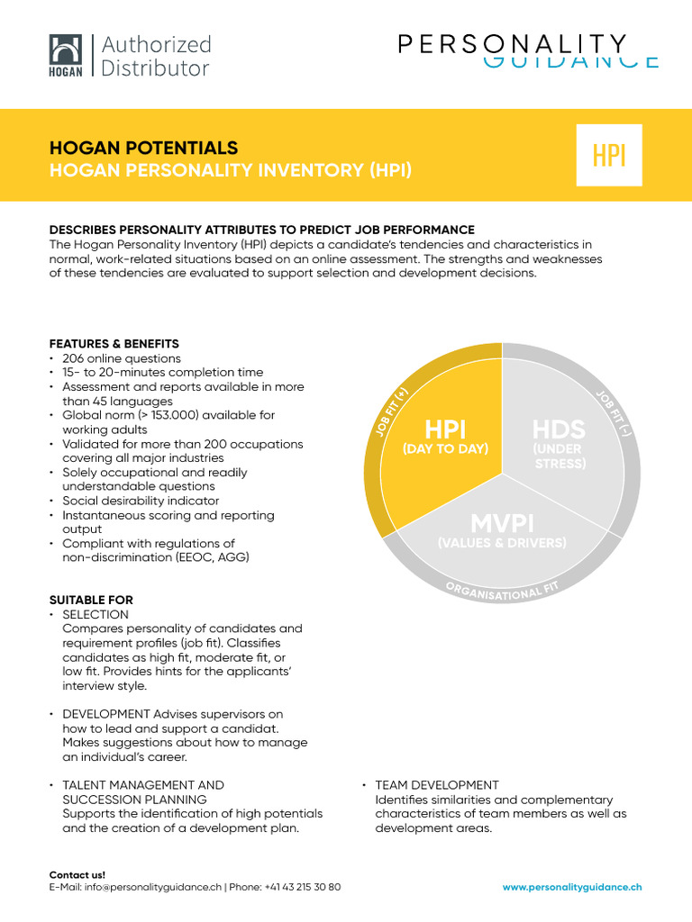 PG-Hogan-1Pager-HPI-EN (1) | PDF | Thought | Creativity