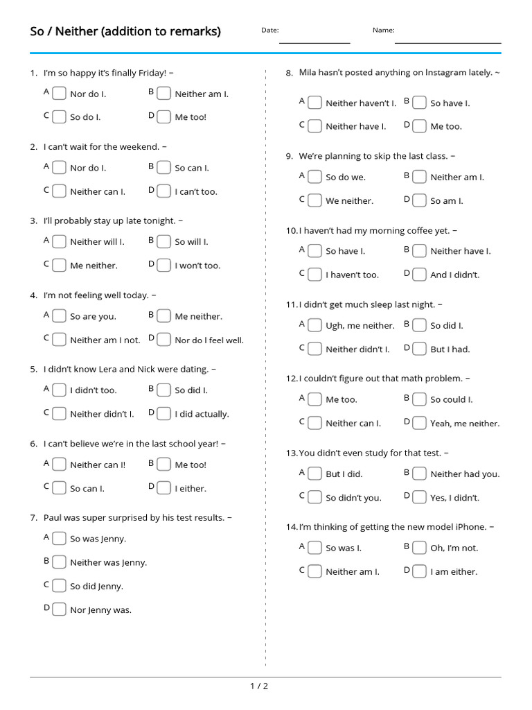 Conversational Responses and Feelings | PDF