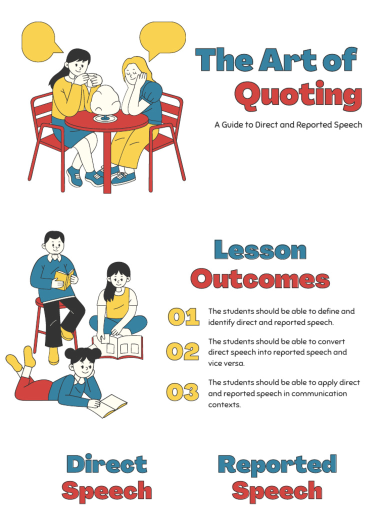 Direct & Indirect Speech | PDF | Verb | Language Mechanics