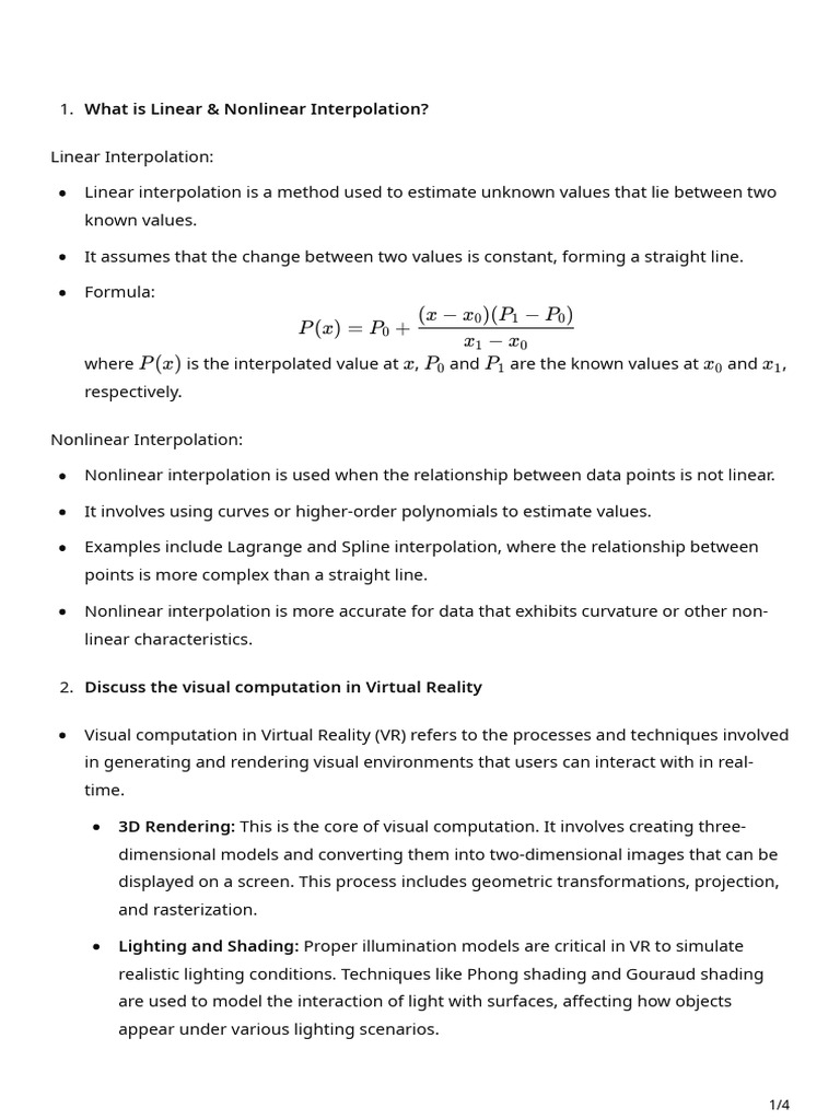 CHAPTER-3 VAR | PDF | Rendering (Computer Graphics) | Computer Vision