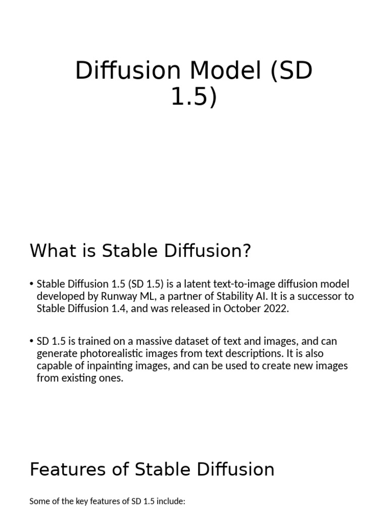 Diffusion Model (SD 1 | PDF | Cognitive Science | Computing