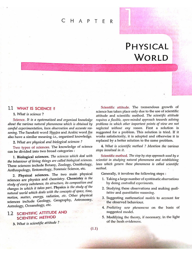 Physical World | PDF