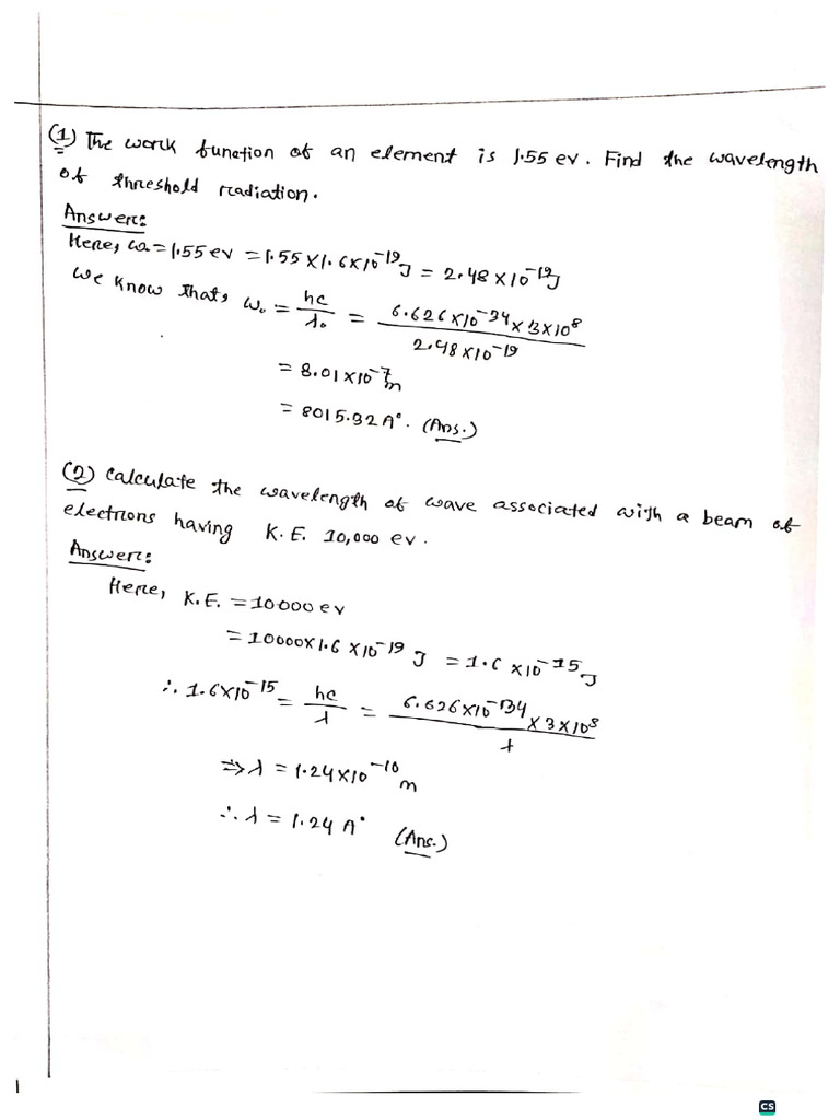 Physics Assignment | PDF
