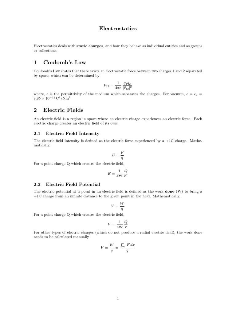 Physics___7 | PDF | Semiconductors | Electric Field