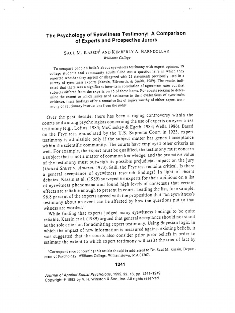 Kassin Barndollar 1992 | PDF