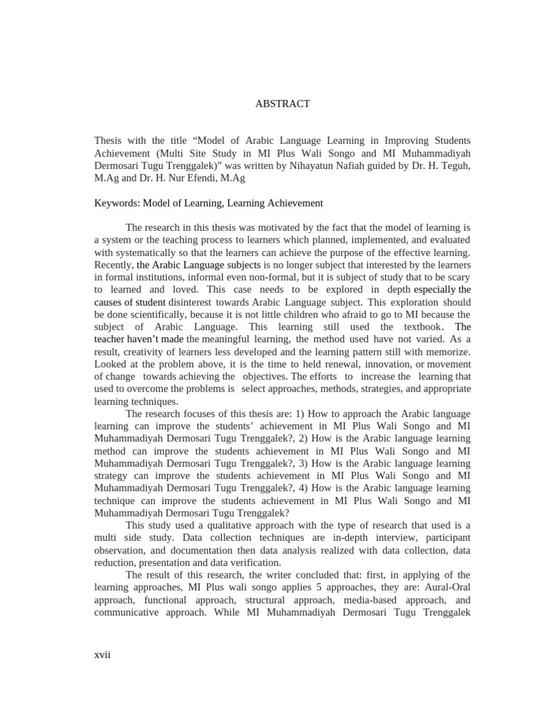 english abstrak | PDF | Learning | Cognition