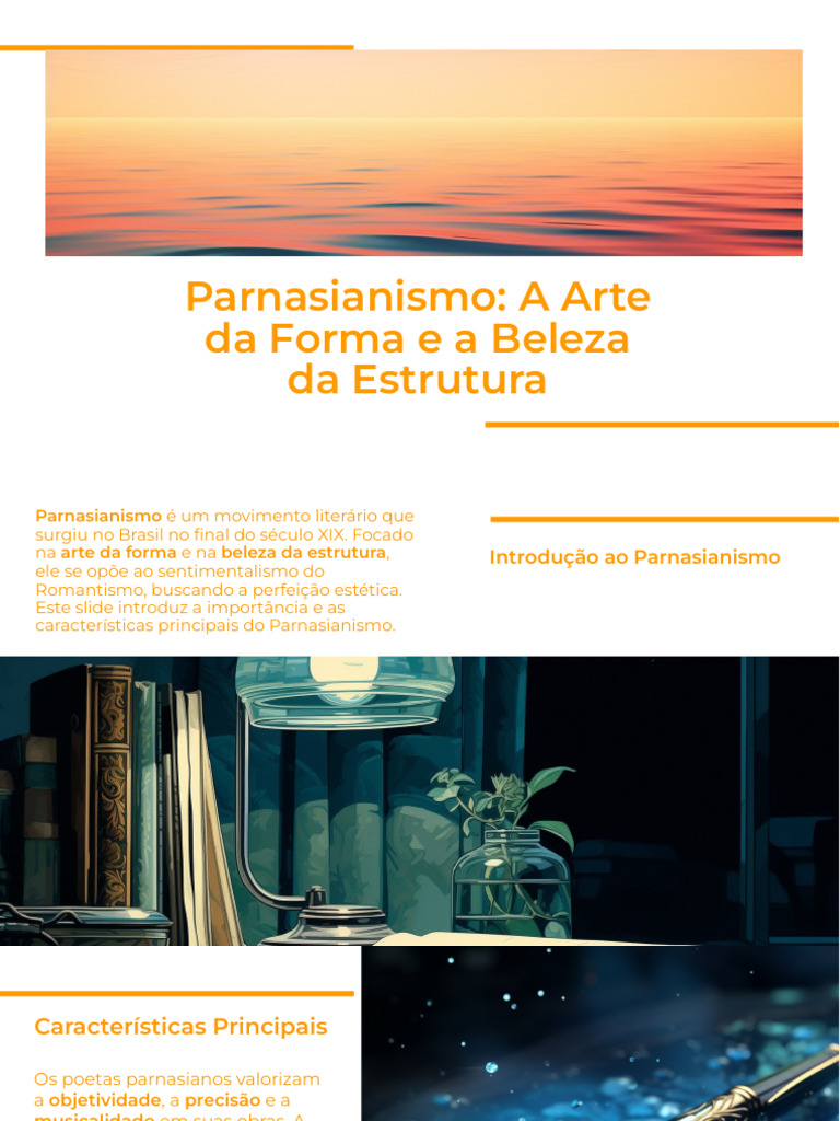 Parnasianismo: Forma e Estética Literária | PDF | Estética | Romantismo