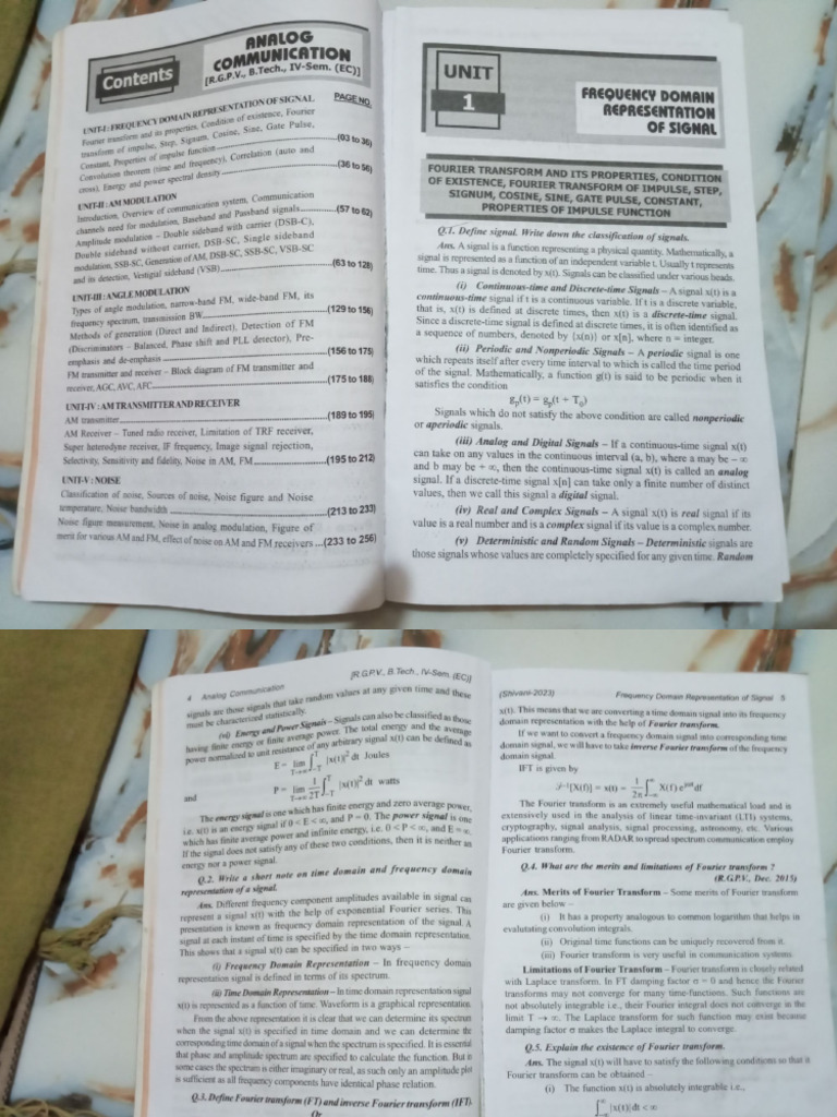 Analog Communications.. | PDF