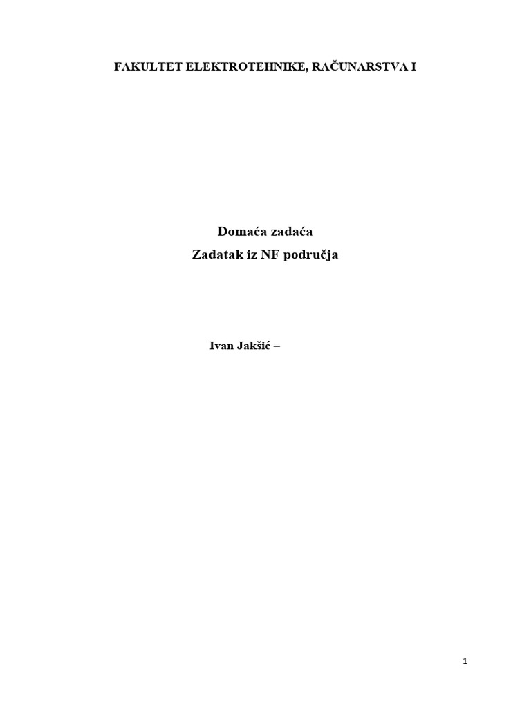 10.zad Jakšić | PDF