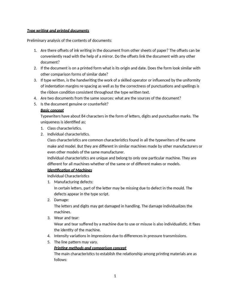 Document Authenticity Analysis Guide | PDF | Printing | Graphic Design