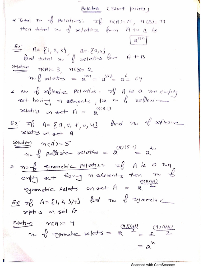 Relation function (short points) | PDF