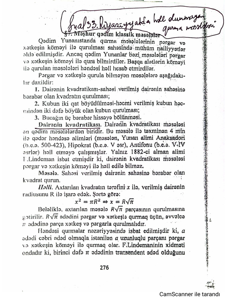 sual 33 meseleler qisa | PDF