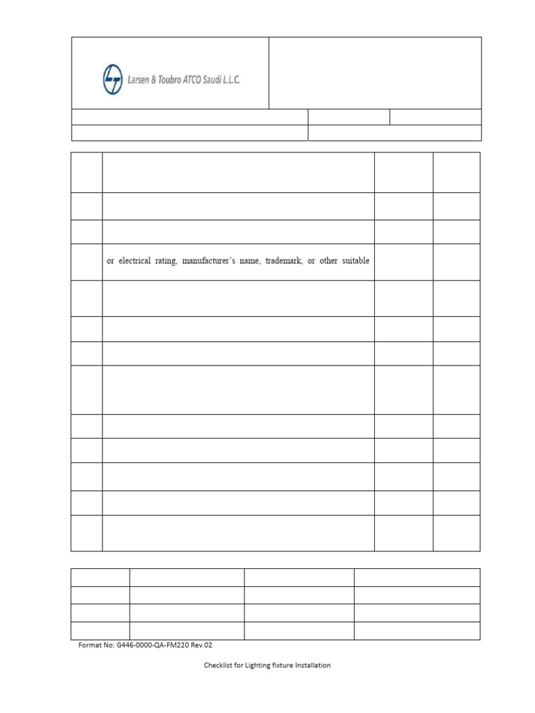 g446 2999 Itp 0795 0006 Rev 02 Lighting & Small Power Pages 6 10 | PDF | Lighting | Ac Power ...