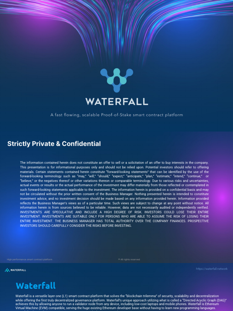Waterfall | PDF | Investing | Risk