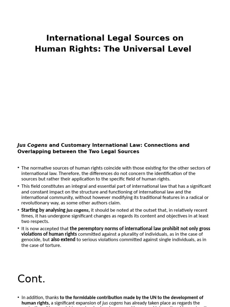 Human Rights 3 | PDF | International Law | Human Rights