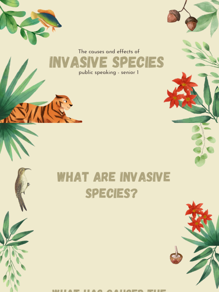 Invasive Specie | PDF