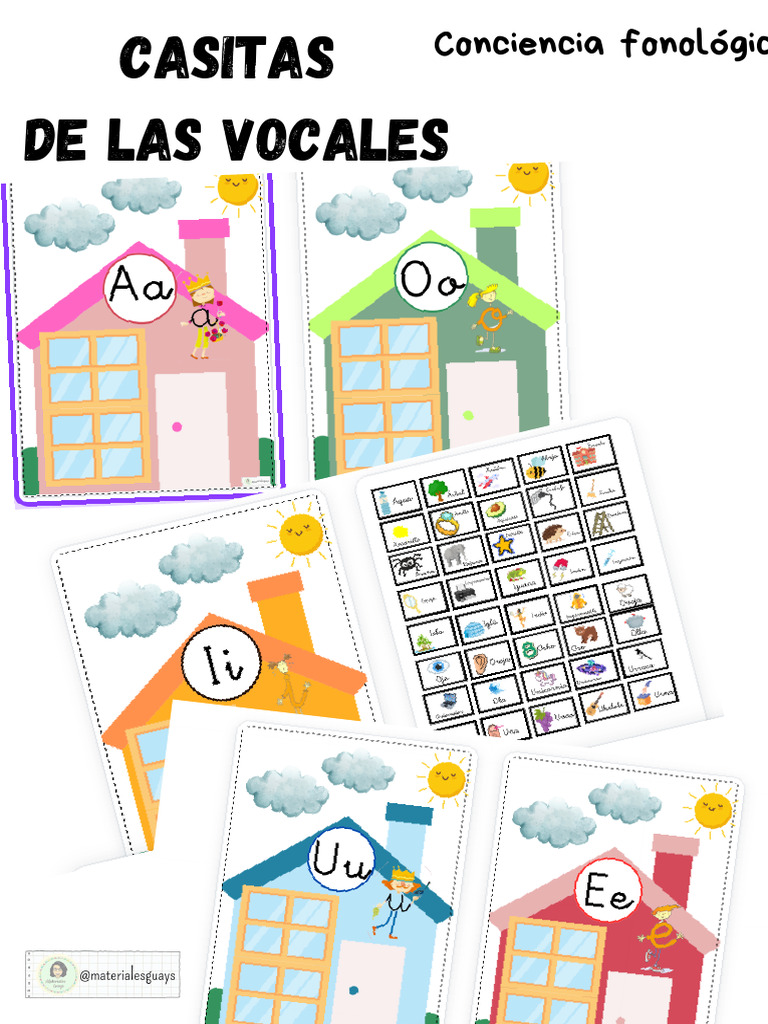 Casitas de Las Vocales | PDF