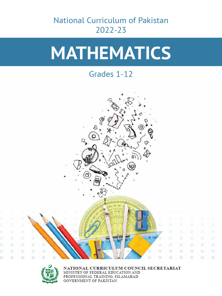Maths Curriculum 1-12 | PDF | Curriculum | Pakistan