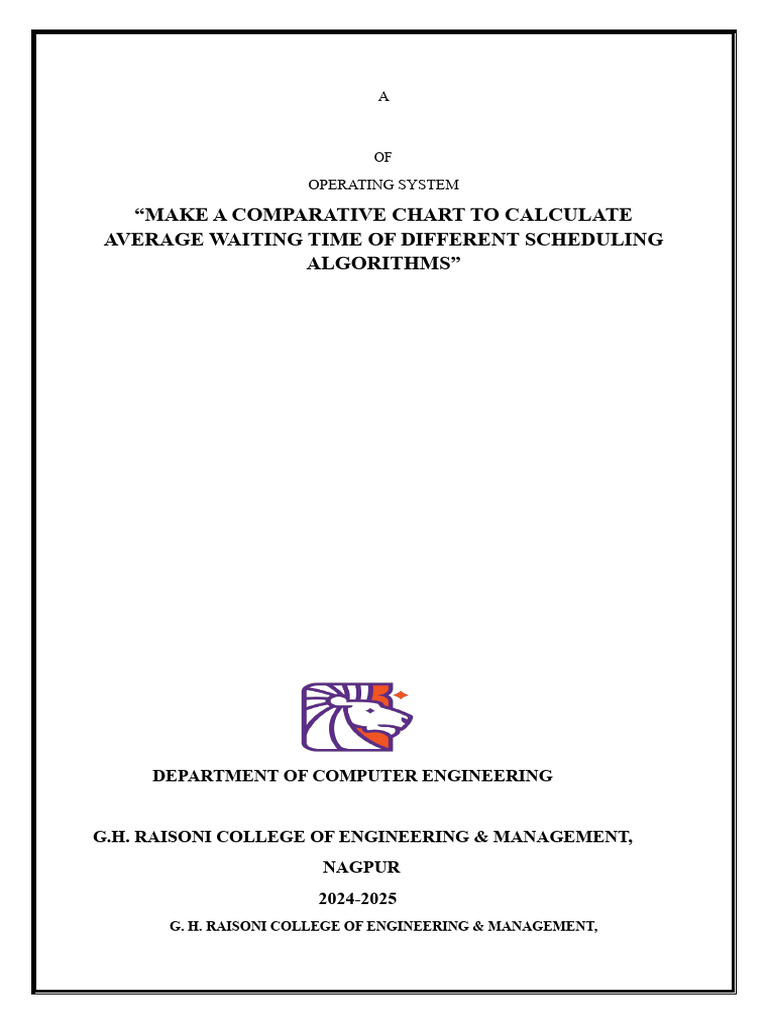 OSY renaldo | PDF | Scheduling (Computing) | Concurrency (Computer Science)