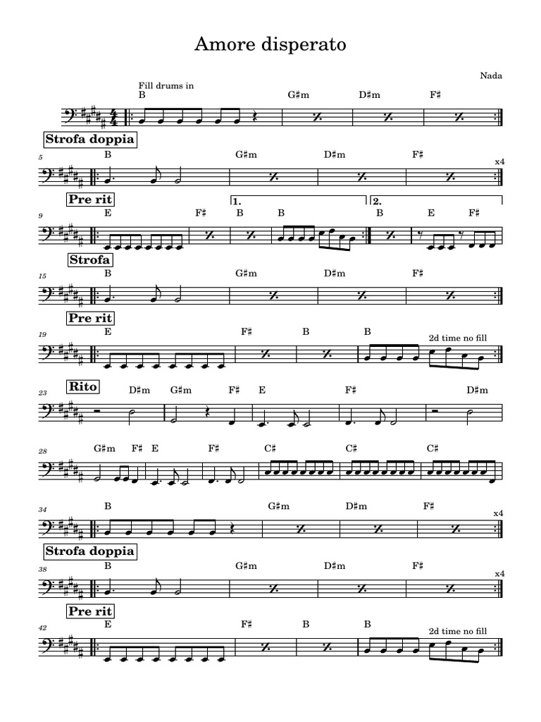 Amore Disperato | PDF