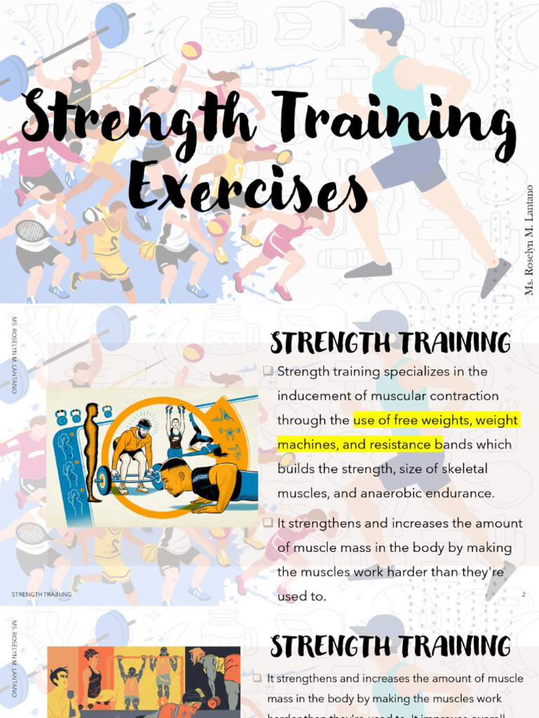 Pe10 l2 q2 Strength Training | PDF