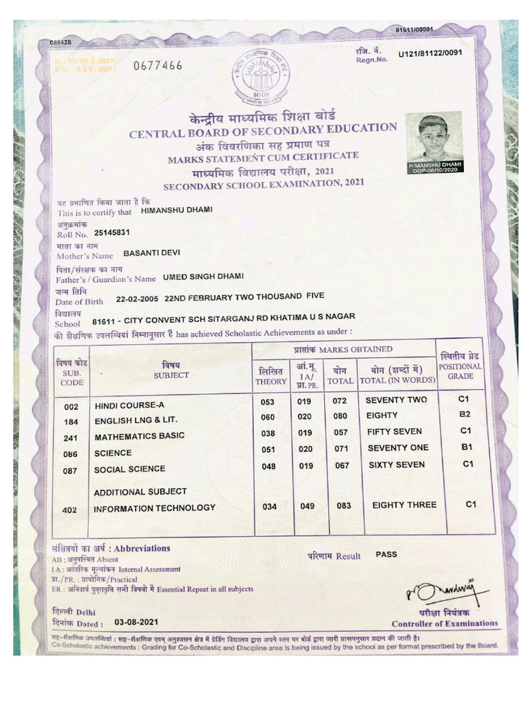 Educational Certificates Pdf