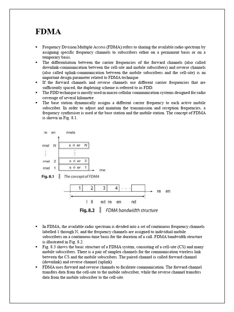 owcm4 | PDF | Duplex (Telecommunications) | Cellular Network