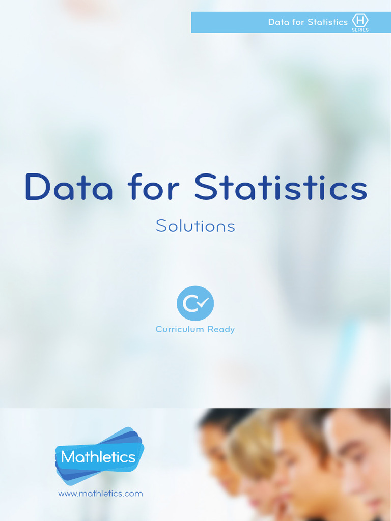 Data For Statistics SolutionsY7 ANS | PDF | Outlier | Copyright