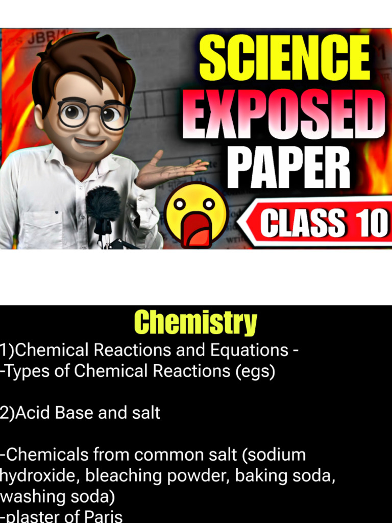 Science Important Topics | PDF