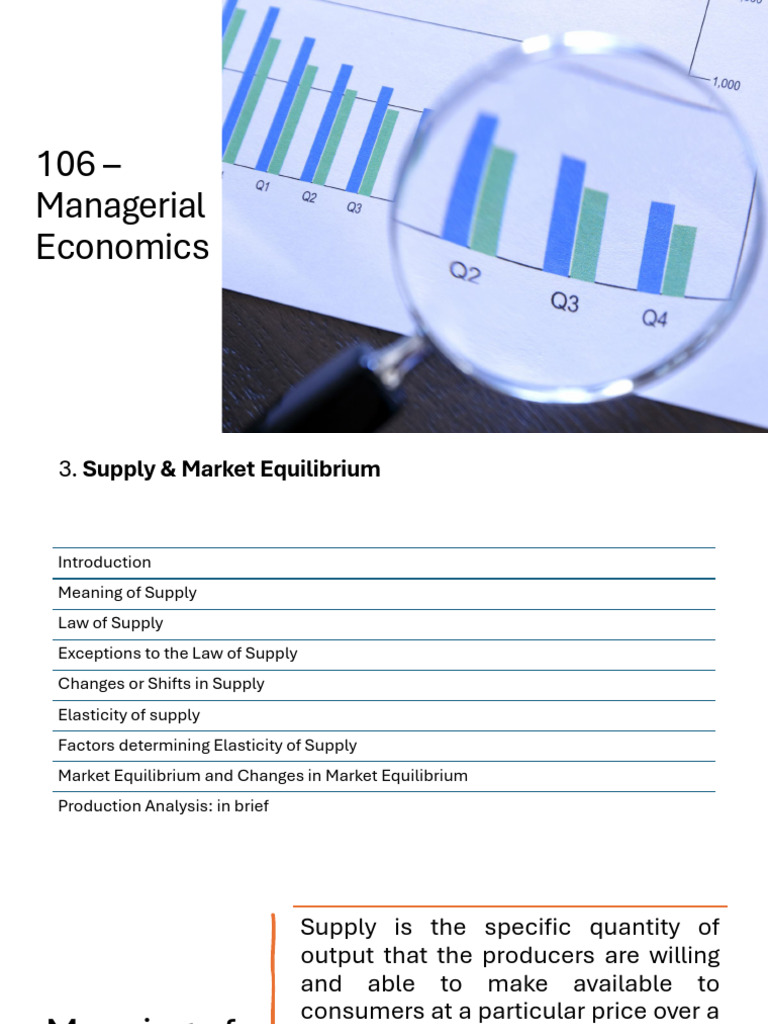 unit3 | PDF | Production Function | Supply (Economics)